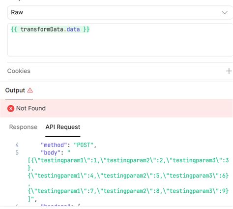 Api Request Body Gets Converted To String By Default 💬 App Building