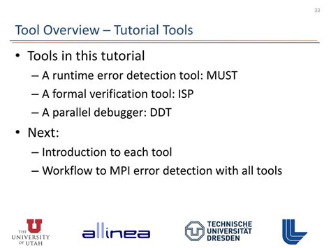 PPT Dealing With MPI Bugs At Scale Best Practices Automatic Detection Debugging And Formal