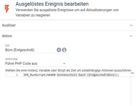 script in ereignis starten skripte php sql fragen ip symcon