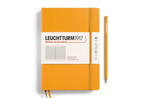 Leuchtturm Notebook Hardcover A5 Rising Sun Ruled Write Gear