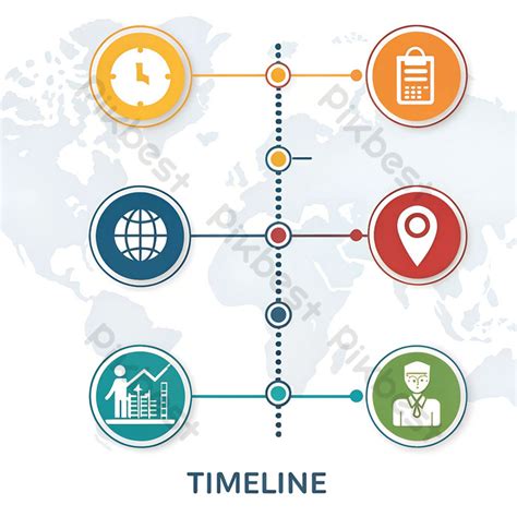Value Infographics Timeline Design With Icons Illustration  Free