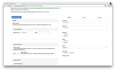 GUI Form Builders
