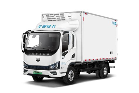 【图】宇通轻卡 T5 畅行系列 气刹 4 08米单排纯电动冷藏车 深澜100 46kwh 实拍图片 4039638 卡车之家