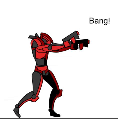 Robot Walk And Shoot Animation By Kiyotohka On Deviantart