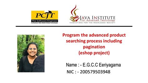Web Project Task 20 Eshop Web Application Java Institute 1st Year