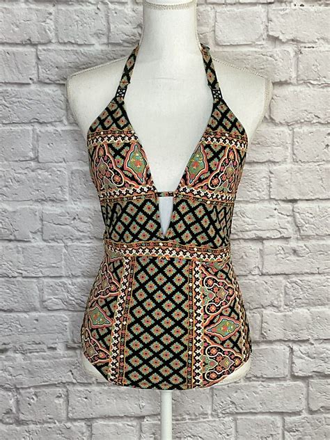 Nanette Lepore Medium Swim One Piece Goddess Swimsuit Gem