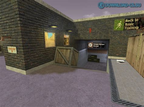 Карта cs train для CS