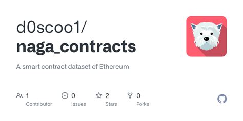 GitHub D Scoo Naga Contracts A Smart Contract Dataset Of Ethereum