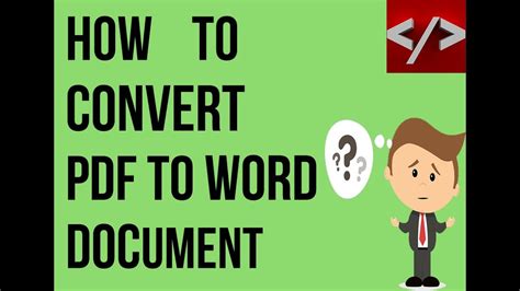 How To Convert Pdf To Editable Word Document Panmopla