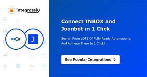Inbox Joonbot Integration 3 Integrations ️