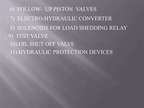 Turbine Governing System An Overview Pptx
