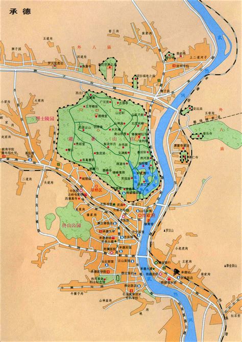 承德地图 承德市地图查询