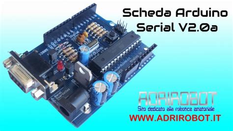 Copertina Scheda Arduino Serial V2 0a Adrirobot It