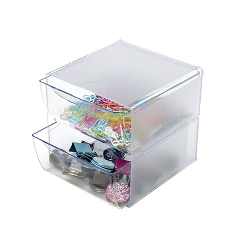 Deflecto Stackable Cube Organizer Want It All