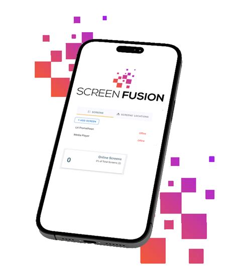 Home Screen Fusion Cloud Based Digital Signage