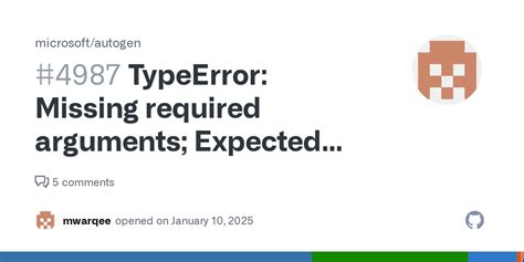 Typeerror Missing Required Arguments Expected Either Messages And Model Or Messages