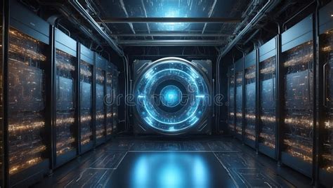 quantum immersion visualizing qubits with ai ai generate stock