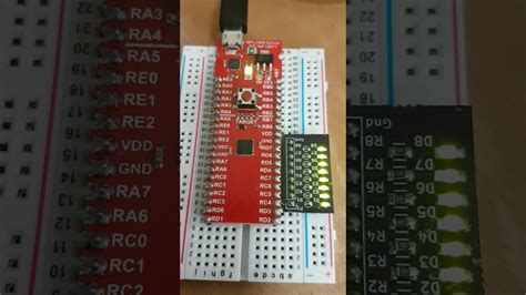 microchip mplab xpress pic16f18877 blink youtube