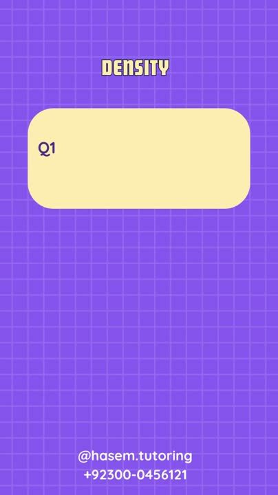 Physics Density Mass Volume Quiz Shartquestions Question Gkquiz