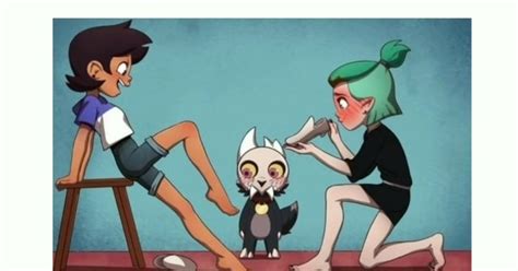 Luznoceda Amityblight Theowlhouse Amity Loves Luzs Feet Pixiv