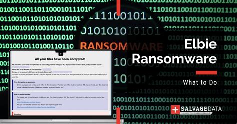 Elbie Ransomware Complete Guide Salvagedata
