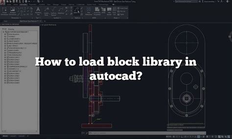 How To Load Block Library In Autocad Caddikt