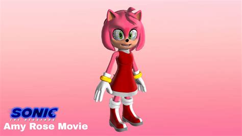 Mmd Model Amy Rose Movie Fan Art By Guilherme4567777 On Deviantart