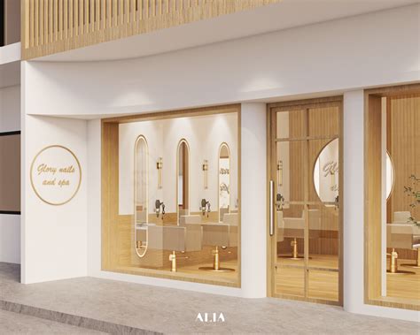 Alb197 ร้านเสริมสวย ศรีราชา ชลบุรี Alia Design บริการออกแบบภายในบ้าน คอนโด ร้านค้า