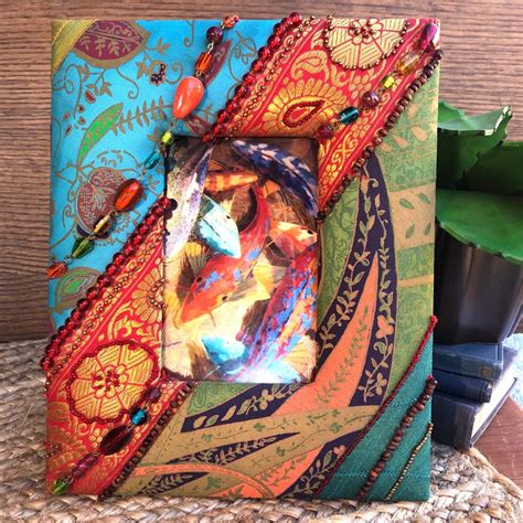 Boho Picture Frame Etsy