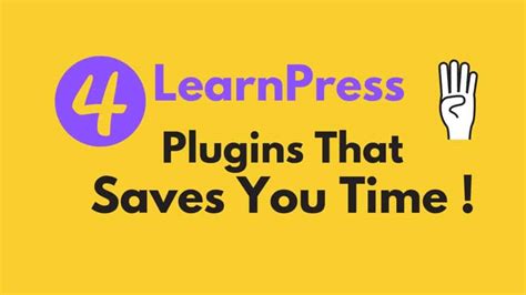 Plugins For LearnPress That Saves You Time Wppluginsforyou Com