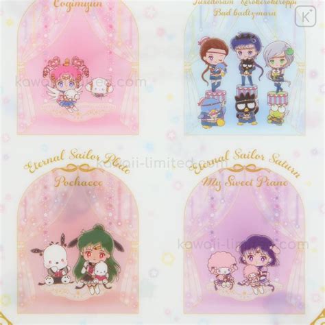 Japan Sanrio Sailor Moon Cosmos Pockets A Index File Outer Guardians Star Lights