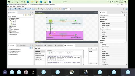 Day 10 Detailed Discussion On File Data Process Using Talend Input And Output Components Youtube