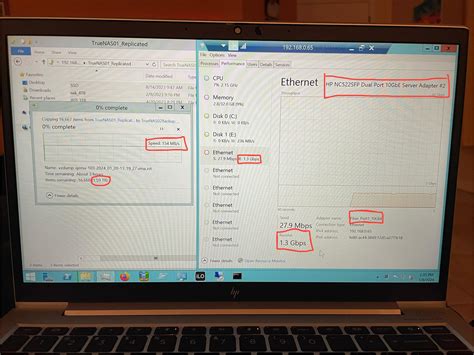 slow speed when copying data r homelab