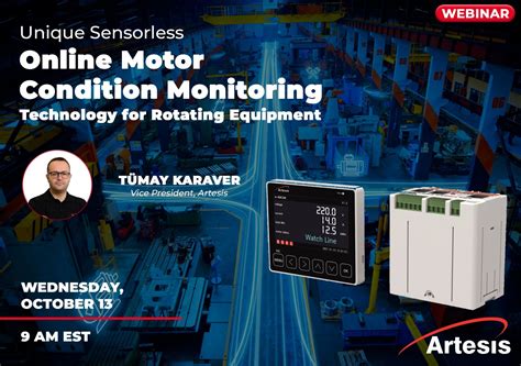 Webinar Unique Sensorless Online Motor Condition Monitoring Technology For Rotating Equipment