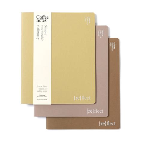 Stitched Notebook Set Stitched Notebooks Coffeenotes Stationery