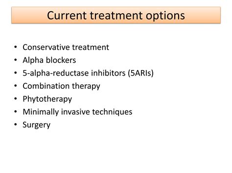 Medical Management Of Bph Pptx