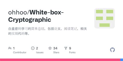 White Box Cryptographic Generator Cpp At Master · Ohhoo White Box