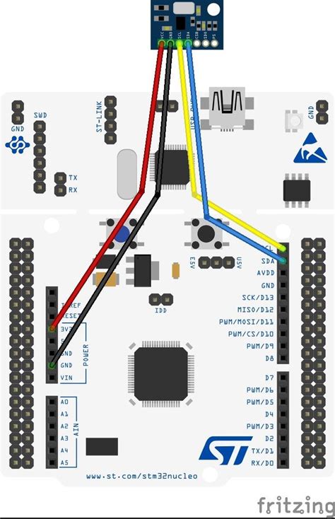 Stm32 Nucleo And Ms5611 Barometric Pressure Sensor Example Arm Learning