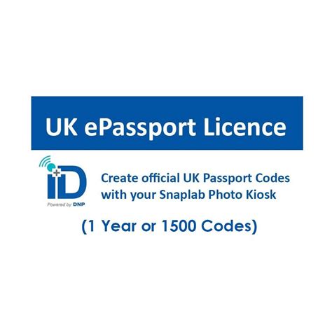 Dnp Uk E Passport Code Licence 1 Year Or 1500 Codes Passportid