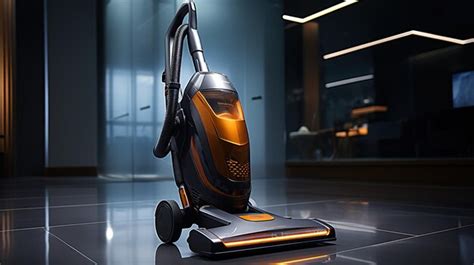 Premium Ai Image Vacuum Cleaner On Floor Ai Generated