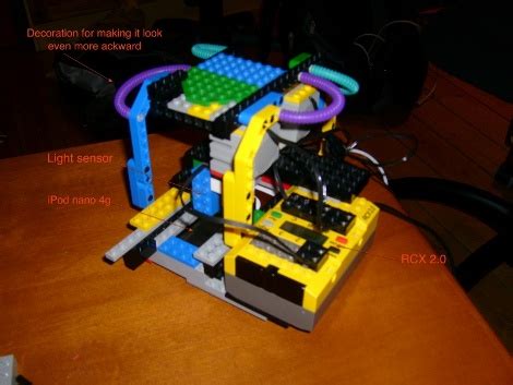 Lego IPod Hacking Robot Hackaday