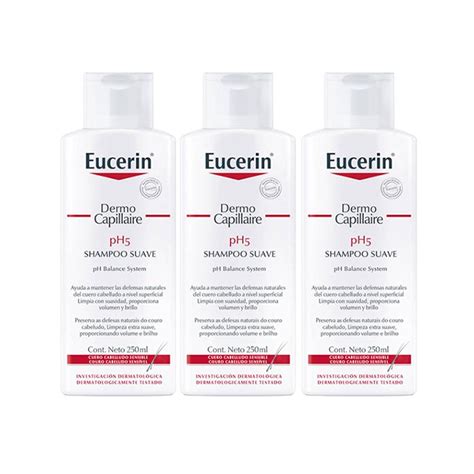 Shampoo Dermo Capilar Ph5 250ml Eucerin 3 Und Oechsle