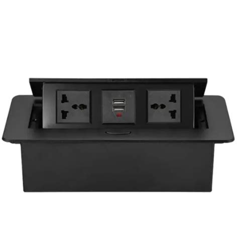 Hidden Modular Manual Electric Flip Up Rotary Power Socket Desktop Socket Floor Socket And Pop