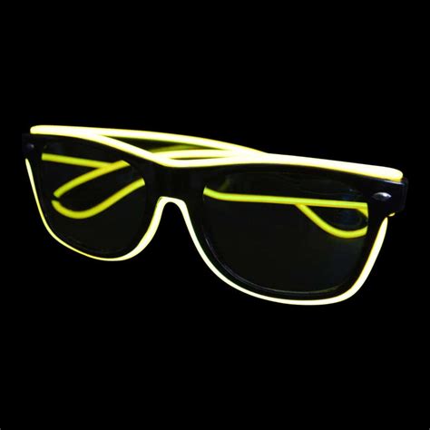 Light Up El Wire Sunglasses Glowtopia