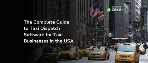 The Best Taxi Dispatch Software For Usa Taxi Businesses