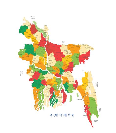 Bangladesh Map Bangla Language Map Of Usa And Mexico