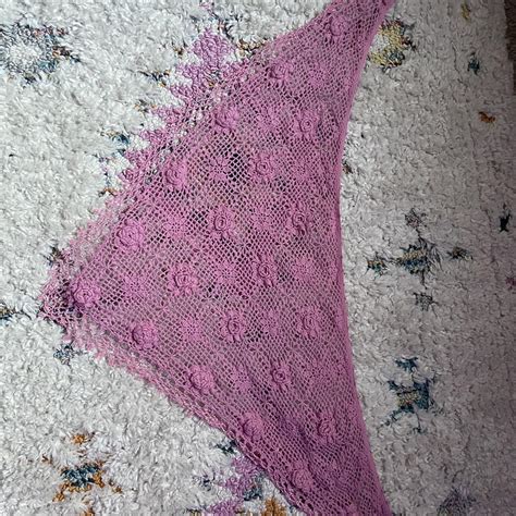 Pink Rave Shawl With Beading Perfect For A Wook Depop