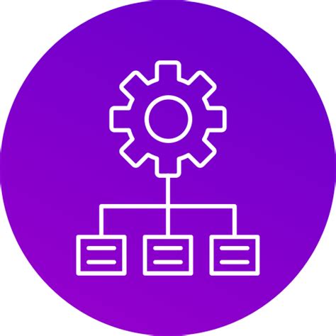 Hierarchy Generic Gradient Fill Icon