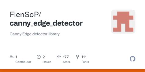 Github Fiensop Canny Edge Detector Canny Edge Detector Library