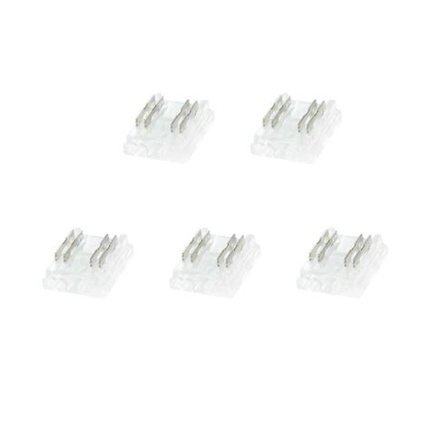 4 Pin Solderless Strip To Wire Connector For Rgb Led Cob Strip Lights